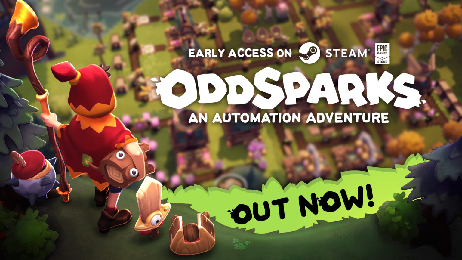 Oddsparks is an Automation Adventure